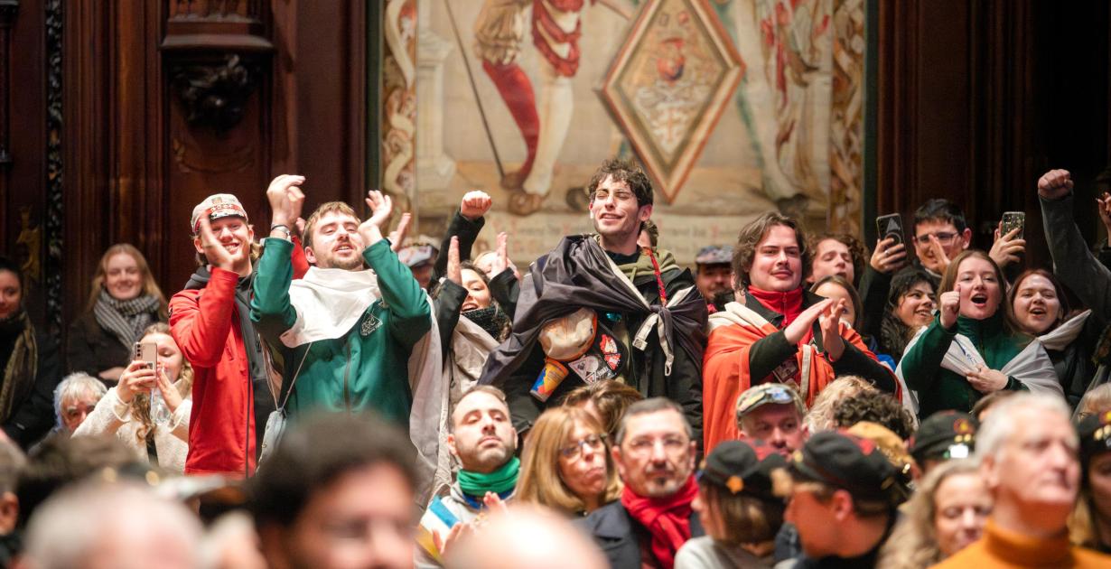 VUB & ULB St V 2025 marked by voice and resistance | Vrije Universiteit Brussel